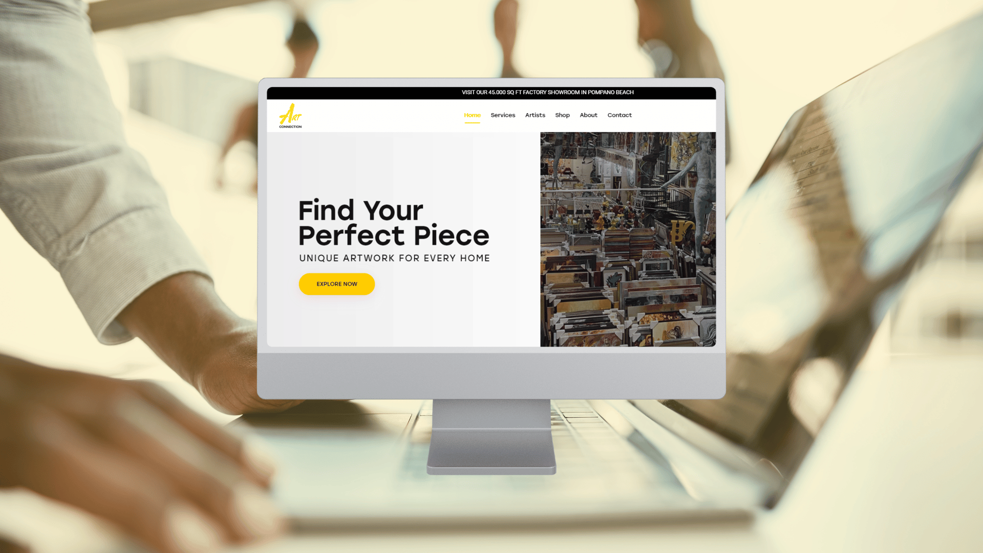 Art Connection Unveils Exciting New Website: A Gateway to Artistic ...